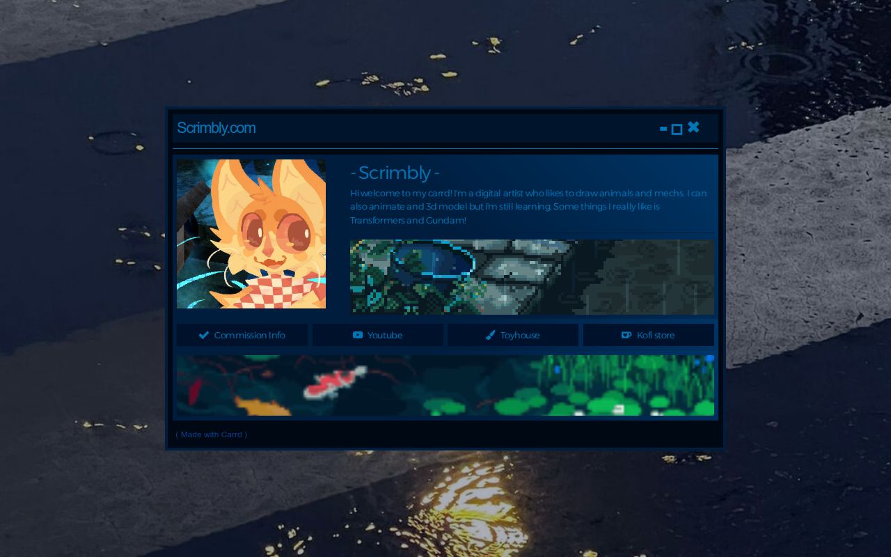Scrimbly's Carrd